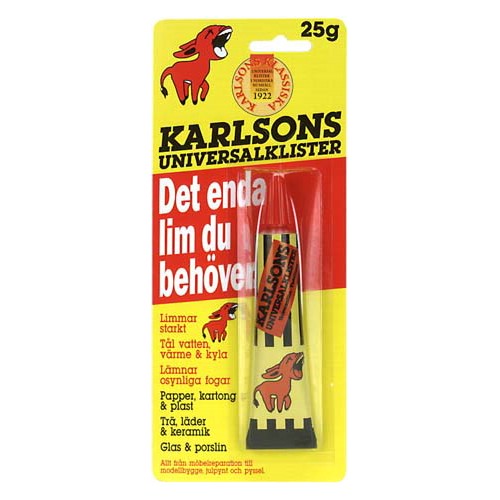 Lim, Klister - Skene Järn